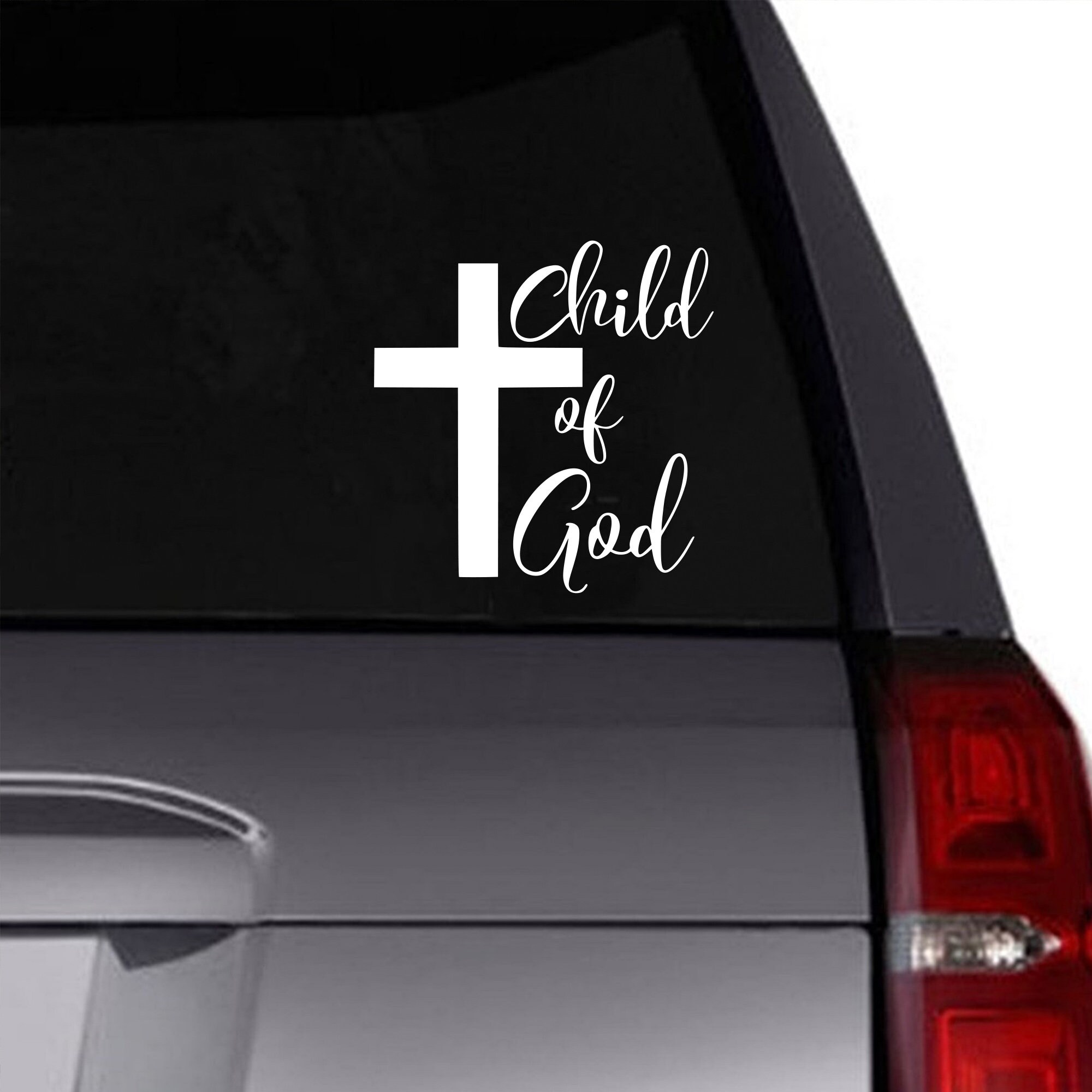 Child of God Vinyl Car Decals Vehicle Stickers Car Decal | Etsy