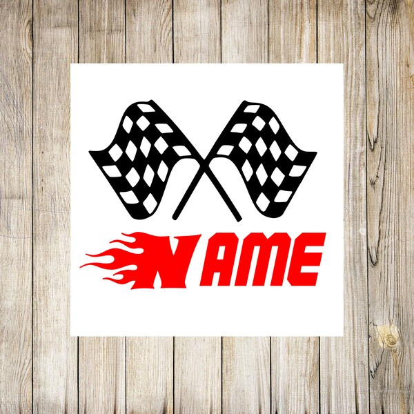 Checkered Flag Car Decals - Etsy