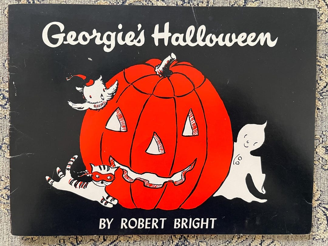 Georgie’s Halloween Children’s Book by Robert Bright - Etsy