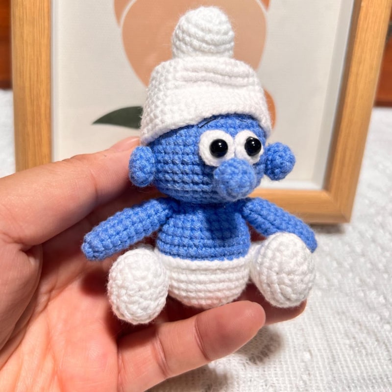 Smurf Crochet Pattern - Etsy