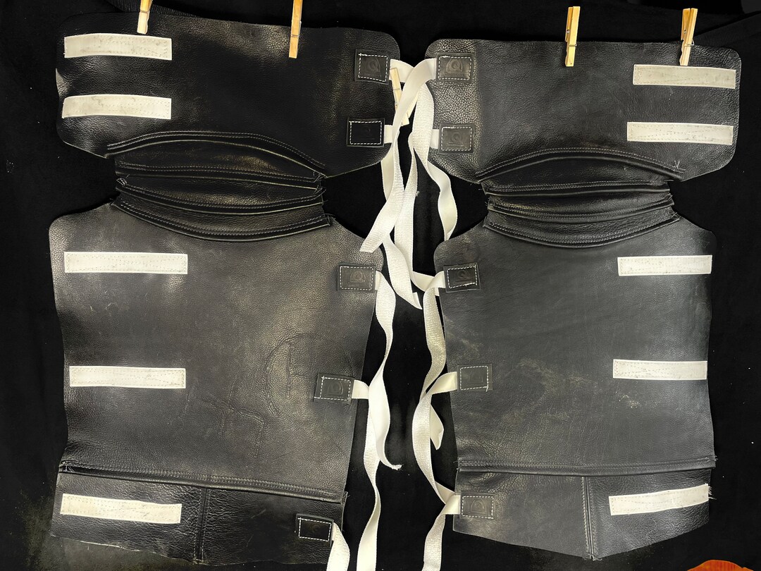Heavyweight Leather Leg Protection - Etsy