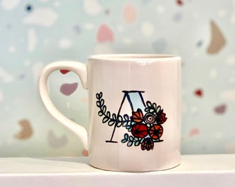 Hand Painted Mug - Etsy