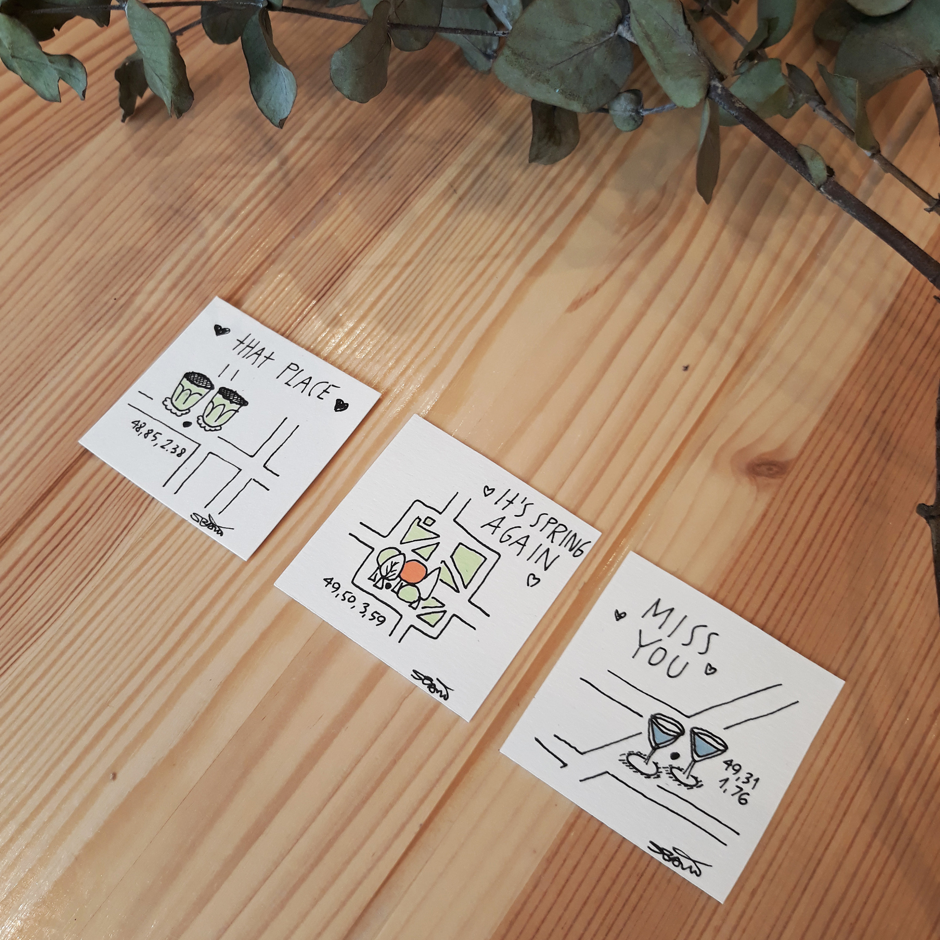 Personalized Maps - Mini Version! Order Your Own Map - SHIPPING ...