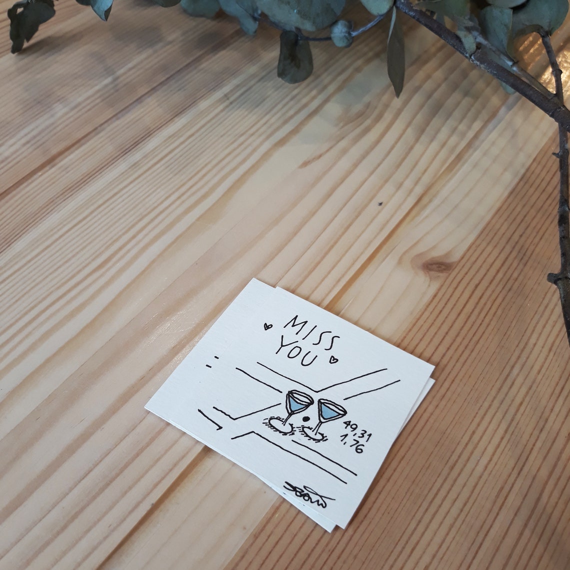 Personalized Maps Mini Version Order Your Own Map SHIPPING INCLUDED - Etsy