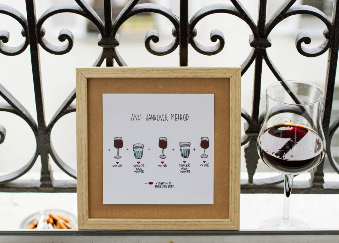 Paris Wine Rules Wine Print Paris Rules Bar Prints - Etsy