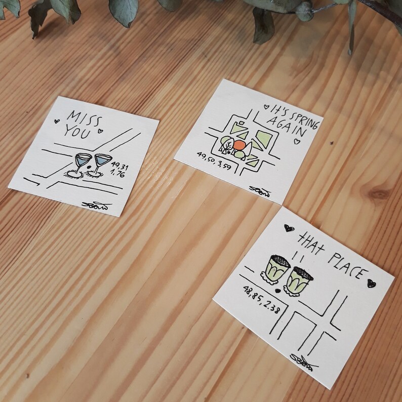 Personalized Maps - Mini Version! Order Your Own Map - SHIPPING ...