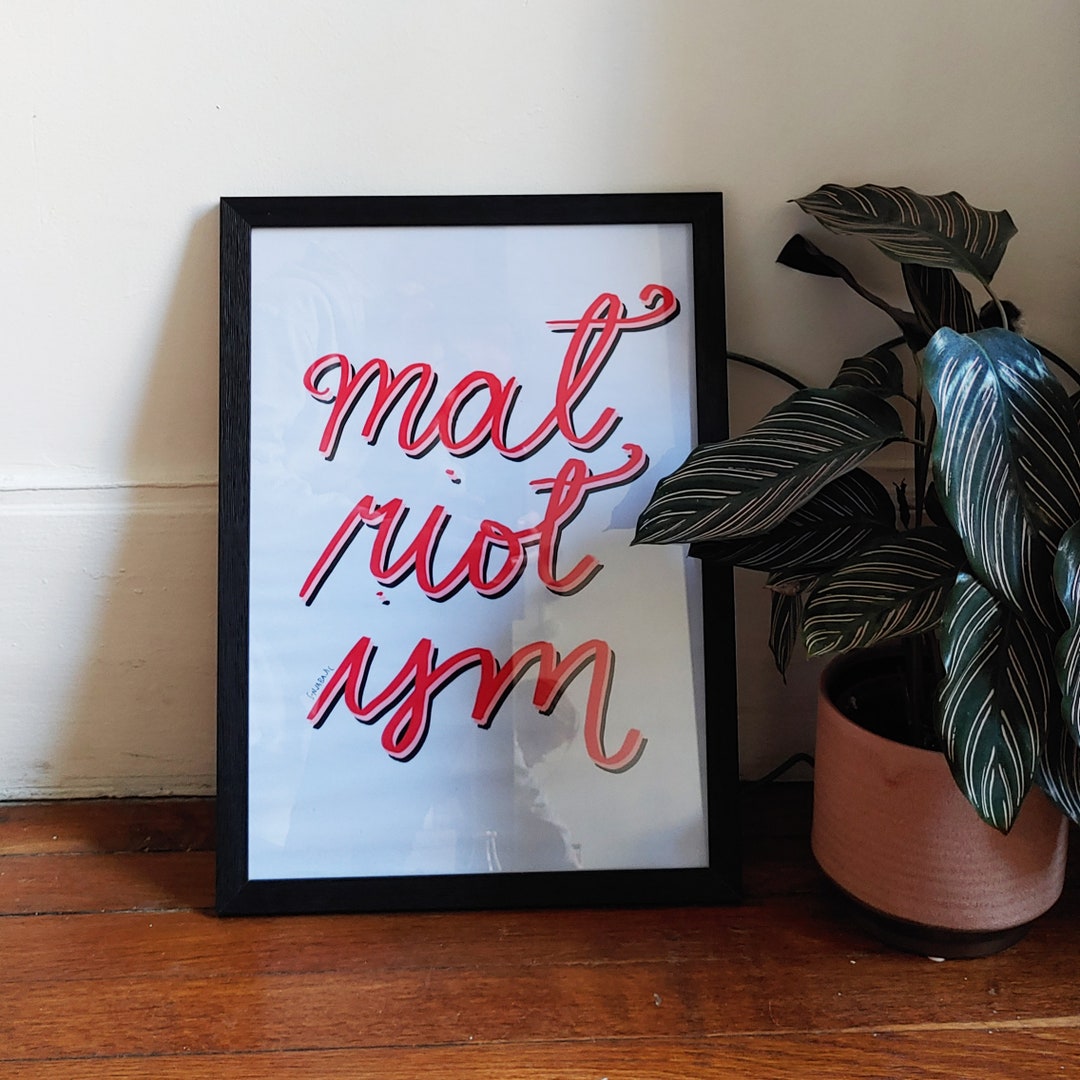 Matriotism Print A3 Feminist Posters Girl Power Print - Etsy