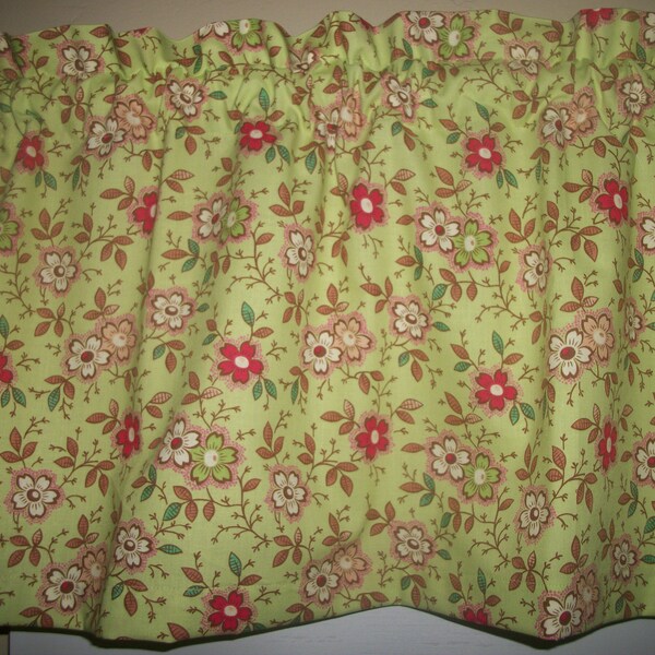 Mint Green Valance - Etsy