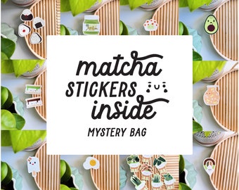 Kawaii Matcha Sticker - Etsy