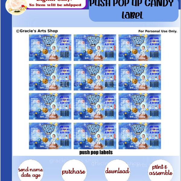 Push Pop Containers - Etsy