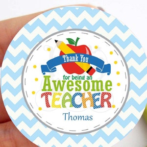 Awesome Teacher Tag | Printable Teacher Appreciation Tag |thank You ...