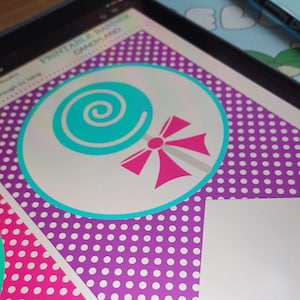 Candyland Banner Printable DIY Table Decoration Candy Shop Garland ...