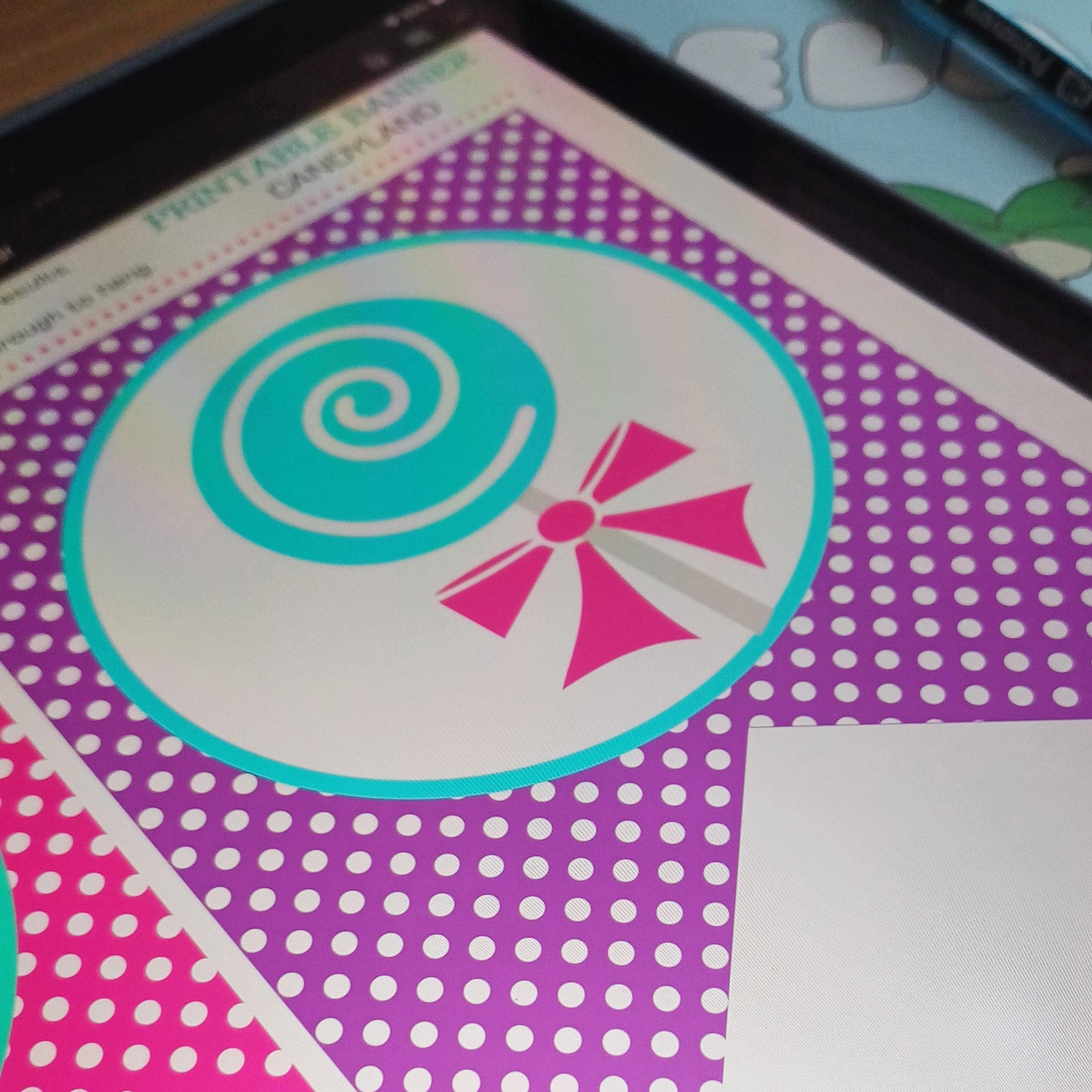 Candyland Banner Printable DIY Table Decoration Candy Shop Garland ...
