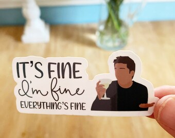 Ross Friends Sticker - Etsy