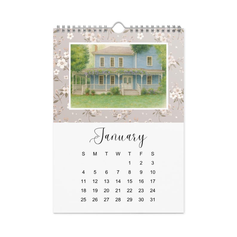 Stars Hollow 2026 Calendar Watercolor Paintings Gilmore House Artwork ...