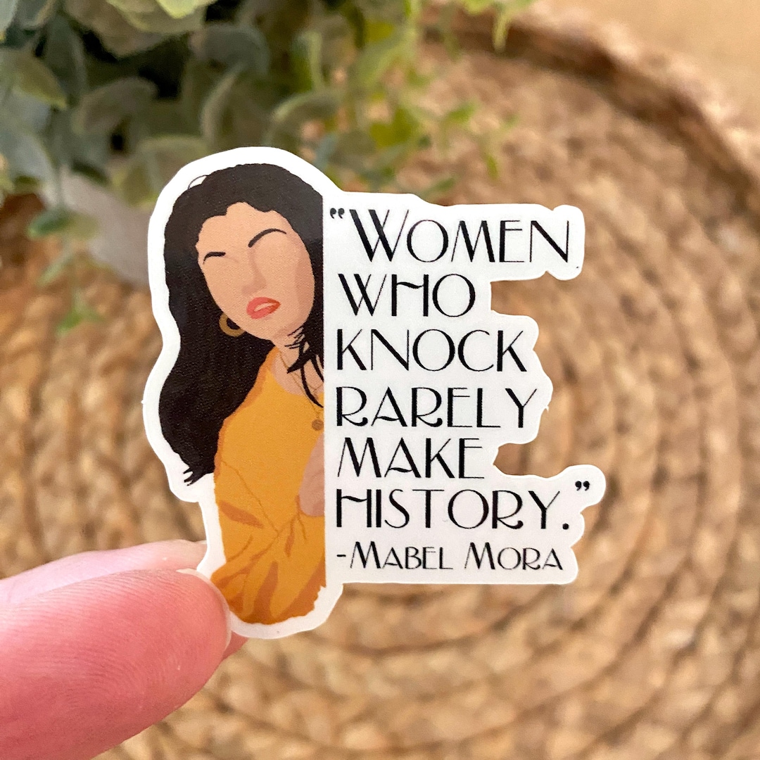 OMITB Mora Mabel Funny Quote Die Cut Vinyl Stickers Only Murders in the ...