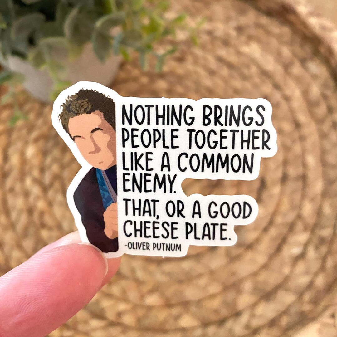 OMITB Oliver Putnum Funny Quotes Die Cut Vinyl Stickers Only Murder in ...