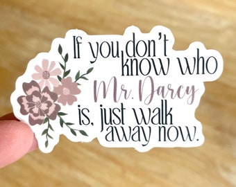 Mr Darcy Sticker - Etsy