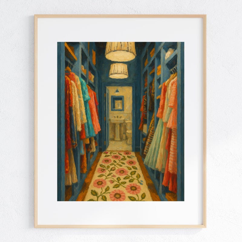 Closet Art - Etsy