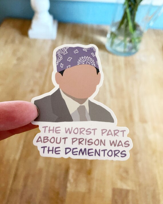 The Office Prison Mike Sticker - Etsy