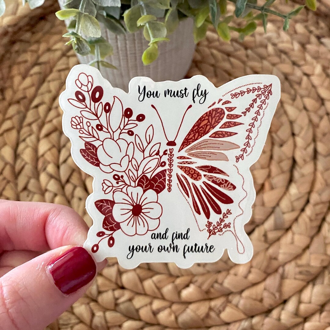Encanto Movie Quote Fan Art Die Cut Sticker Vinyl Butterfly ...