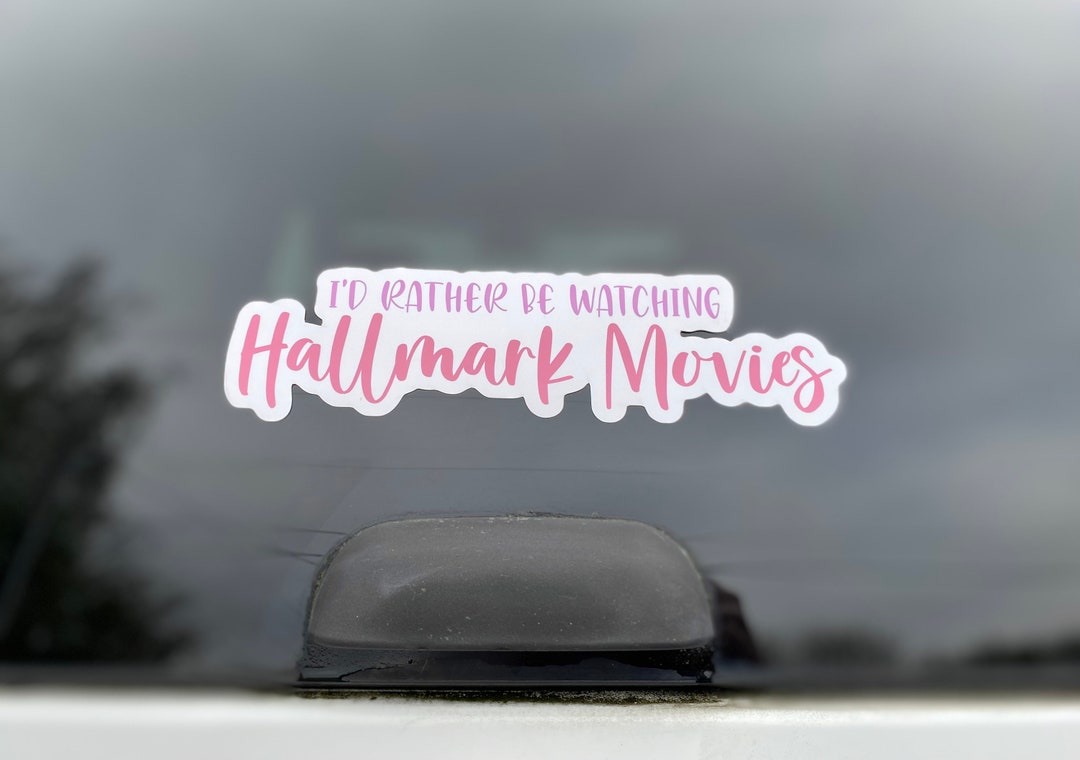 Hallmark Movies Car Window Sticker Decal - Etsy