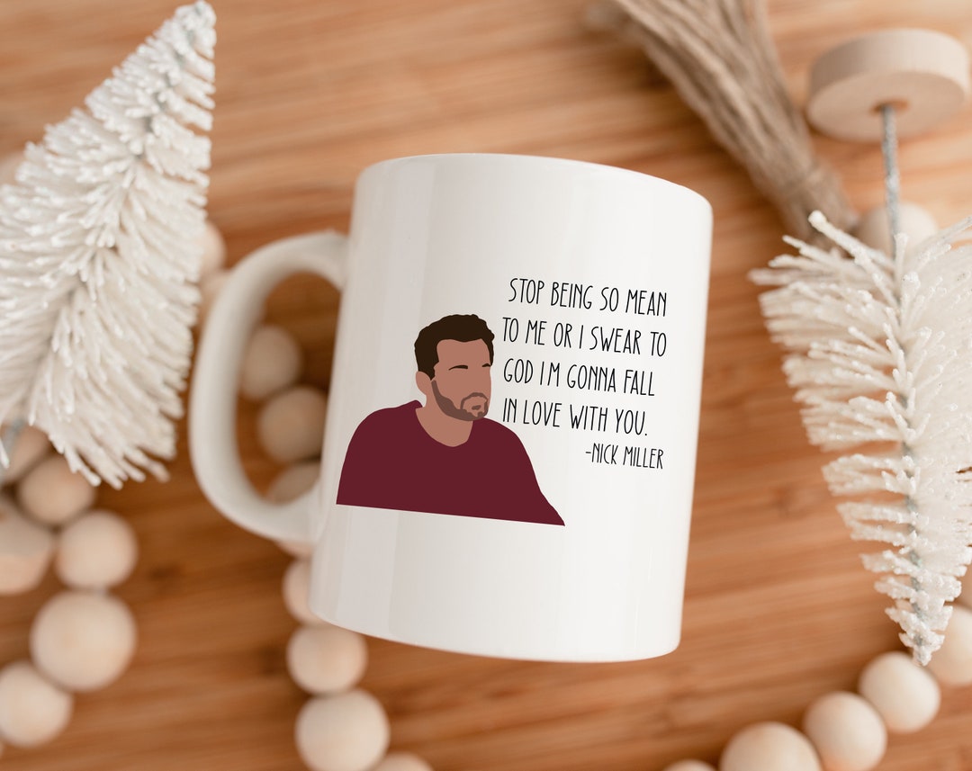 New Girl TV Show Nick Miller Funny Mean Mug - Etsy