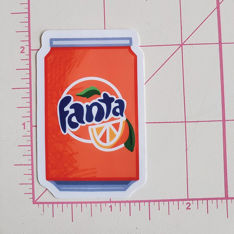 Waterproof Soda Stickers / Red Bull / Canada Dry / Coca Cola / Pepsi ...