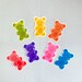 Cute Gummy Bear Sticker / Sweets Sticker / Colorful / Laptop Decals ...