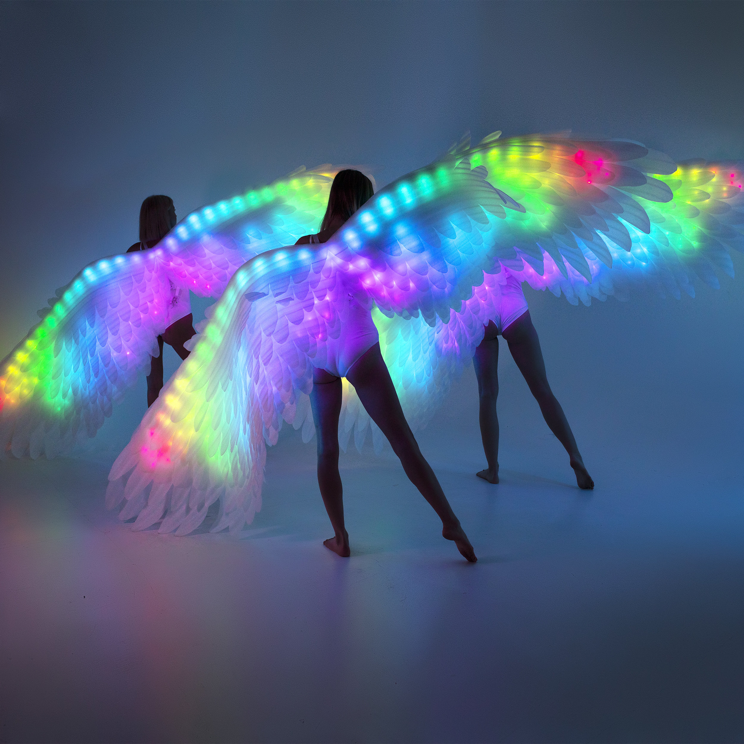 Light And Dark Angel Wings