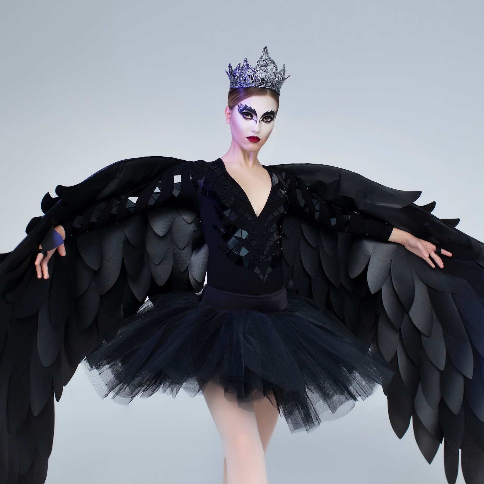 Black Angel Cosplay Wings / Black Swan / Costume Devil Outfit / Devil ...