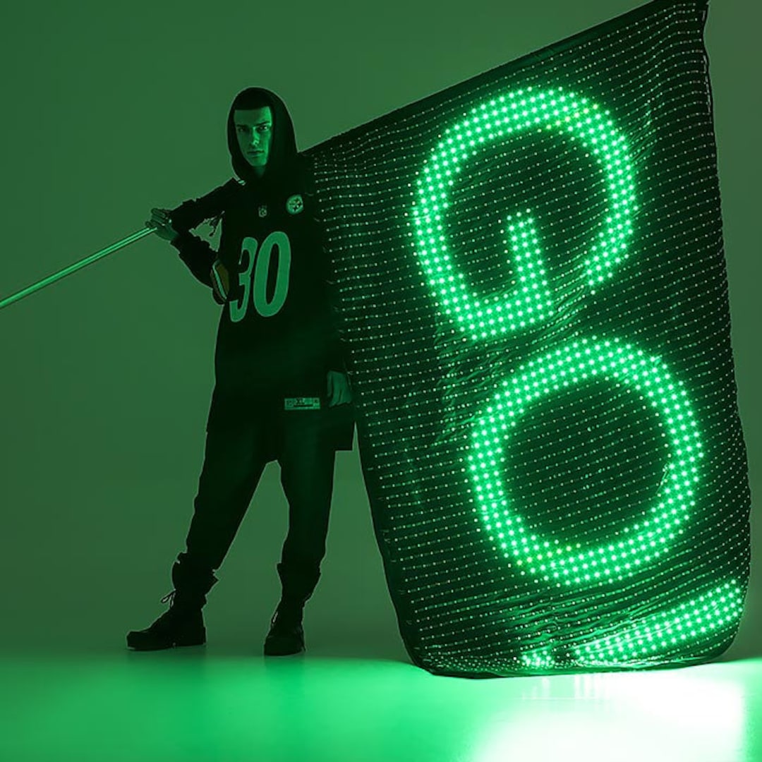 Smart LED Flag With 2520 Leds / Light up Flag / LED Festival - Etsy
