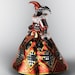 Cosplay Mirror Harlequin Costume to Order / Masquerade Dress / Carnival ...