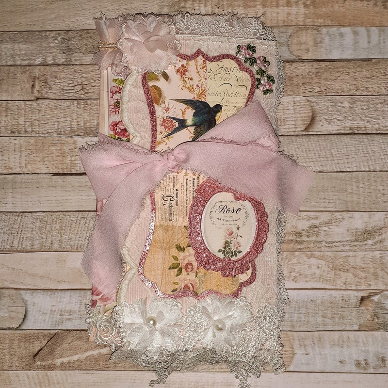 Shabby Altered File Folders - Etsy