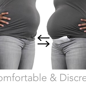 Maternity Band, Pregnancy Belt, Belly Band, Waistband Extender ...