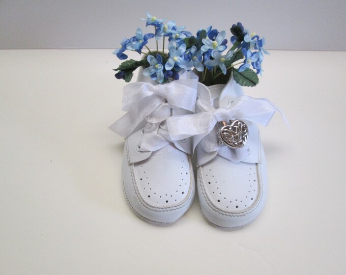 Altered Baby Shoes With Locket for Baby's Name and - Etsy