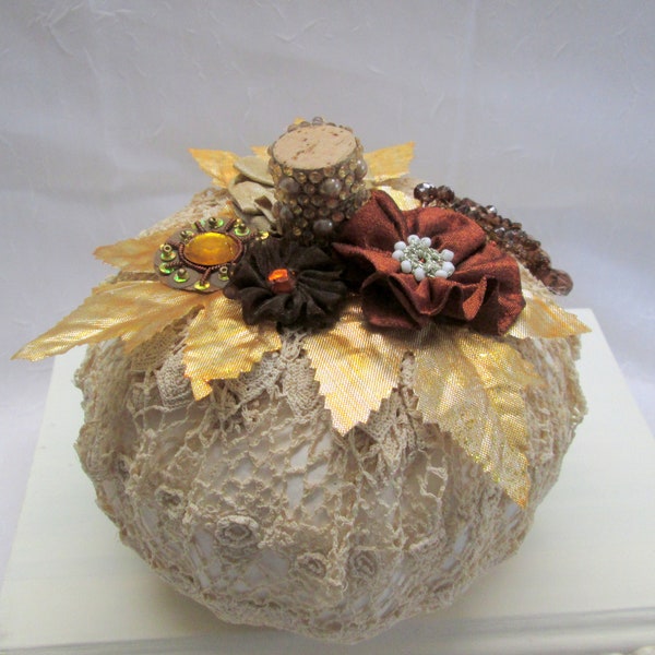 Lace Pumpkin - Etsy