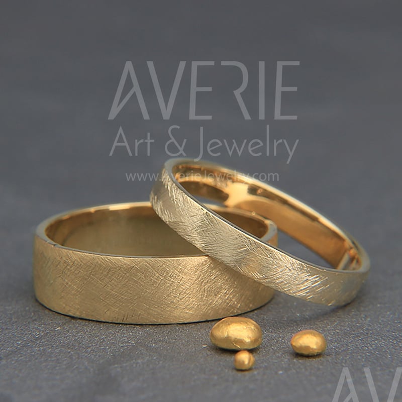 Rustic Wedding Band - Etsy