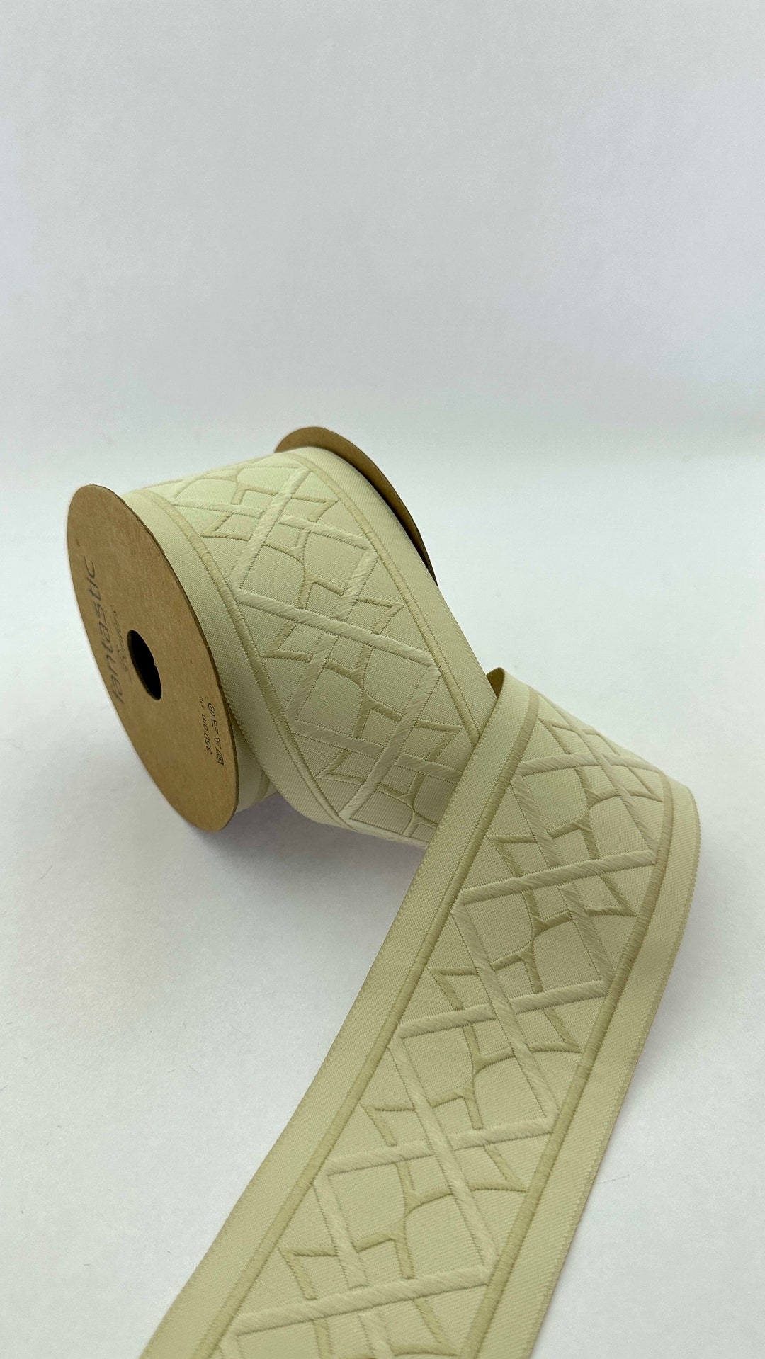 Drapery Banding Tape, Embroidery Trim, 2.75 Inch Woven Trim for ...