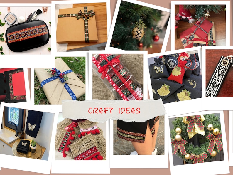 Jacquard Ribbon Trim, Embroidered Ribbon for Clothing Decoration, Woven ...