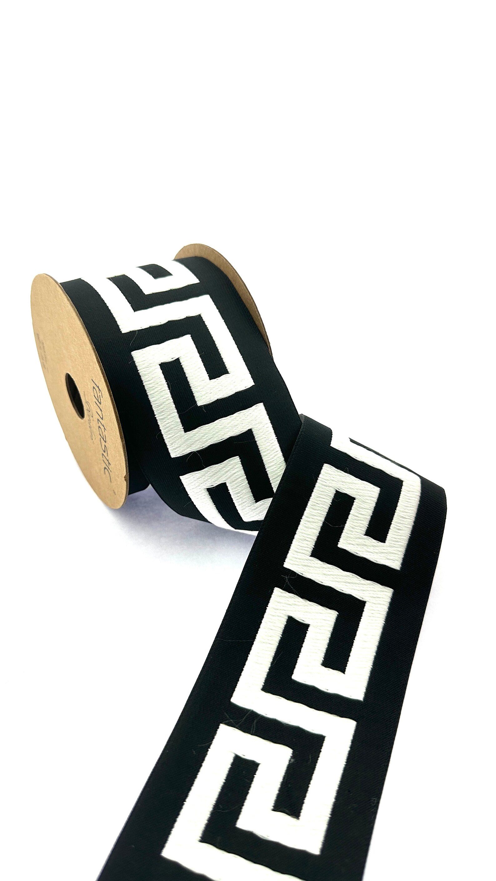 Greek Key Drapery Trim: Jacquard Upholstery Border, Sewing ...