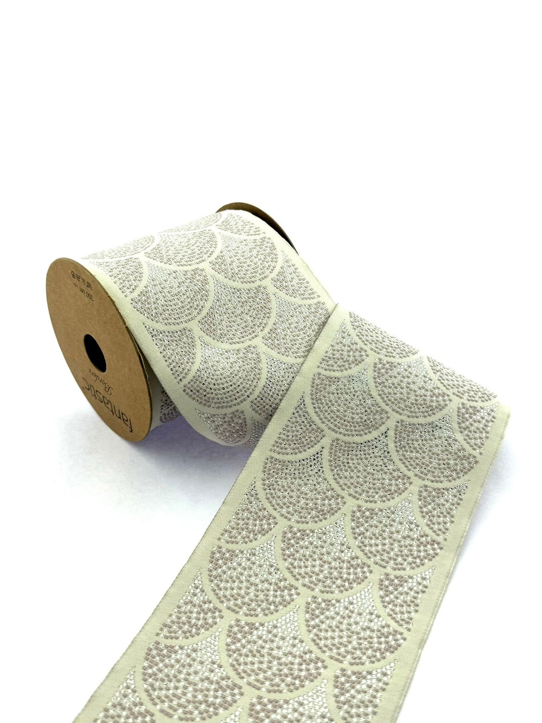 Drapery Banding Tape, Embroidery Trim, 3.93 Inch Woven Trim for Pillows ...
