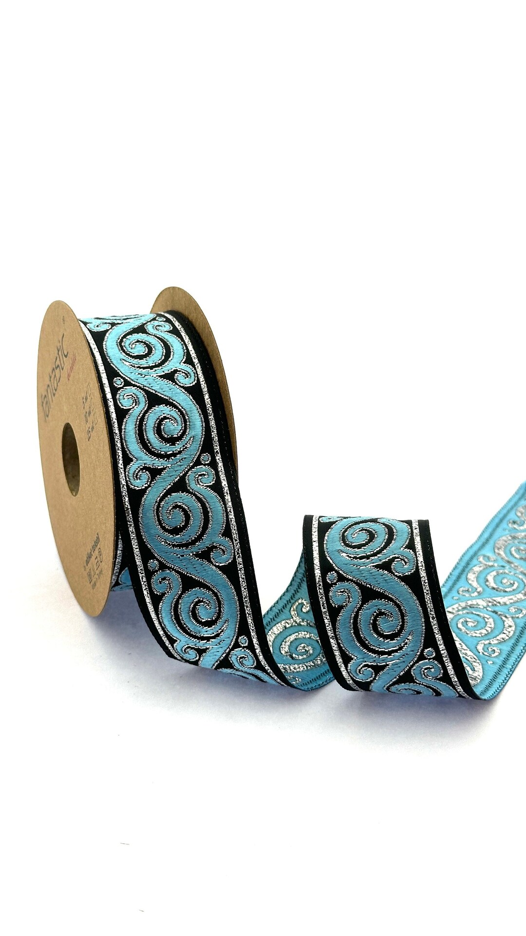 Chic Geometric Jacquard Ribbon Trim, 35mm - Sewing & Craft Supplies - Etsy