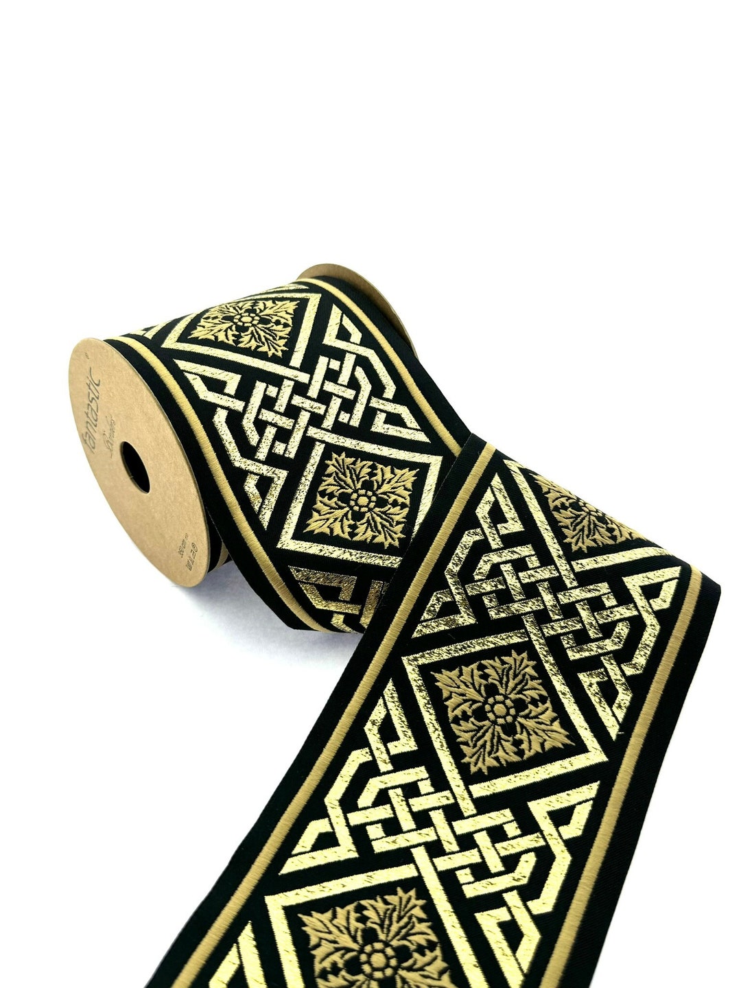 Drapery Banding Tape, Embroidery Trim, 3.93 Inch Woven Trim for Pillows ...