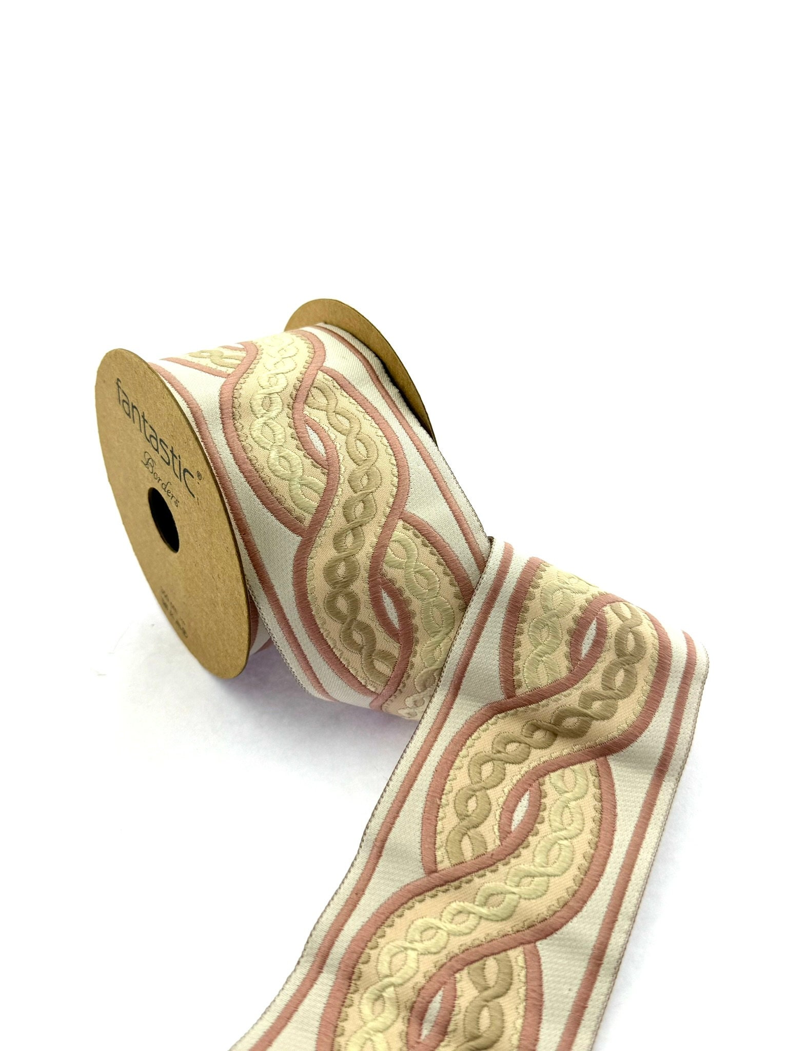 Drapery Banding Tape, Spiral Embroidery Trim, 2.75-inch Woven Trim for ...