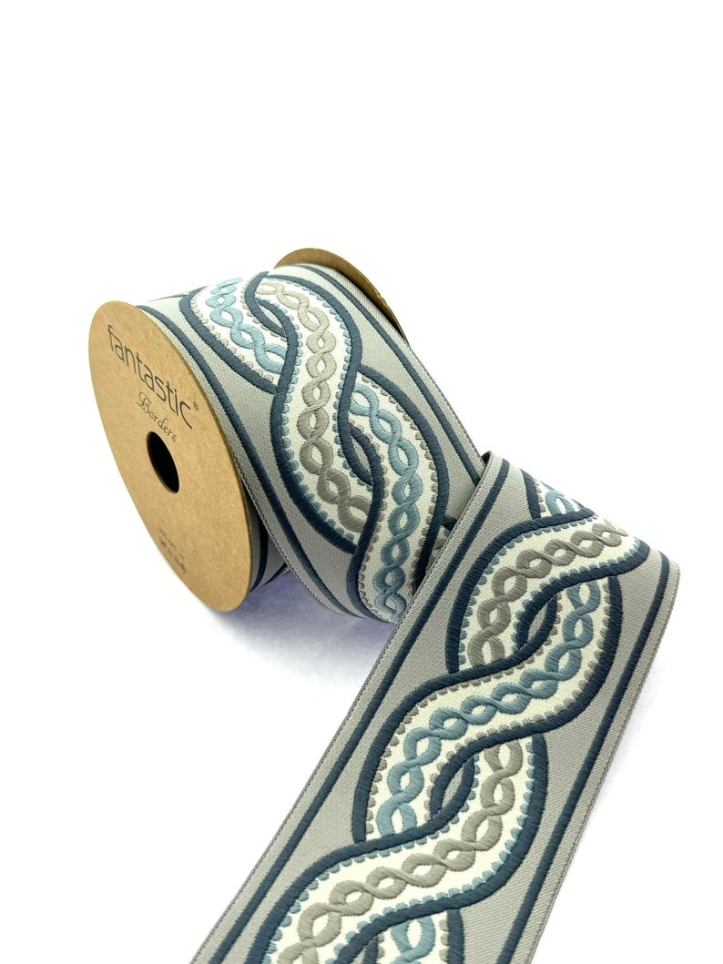 Drapery Banding Tape, Spiral Embroidery Trim, 2.75-inch Woven Trim for ...