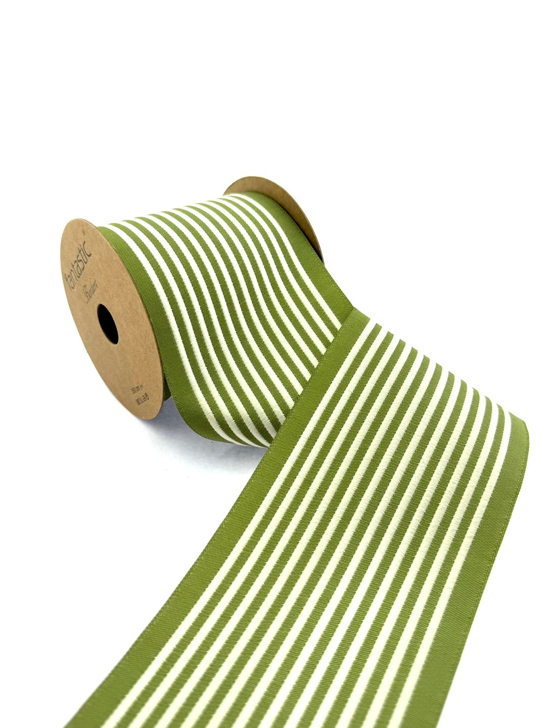 Striped Woven Drapery Trim: 3.93" Jacquard Banding Tape - Etsy