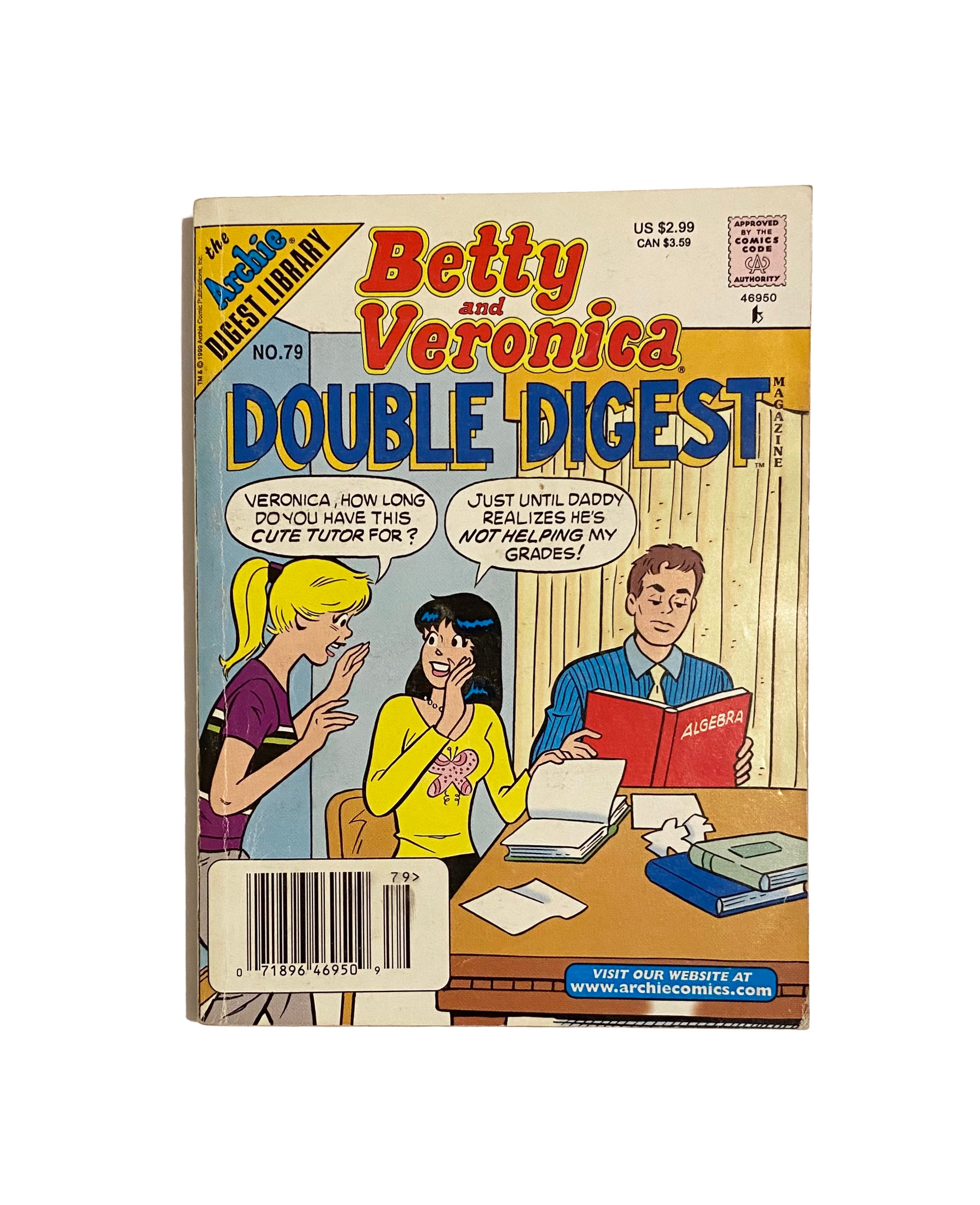Betty & Veronica Double Digest 79 Archie Comic Series - Etsy