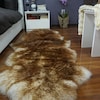 GIANT SHEEPSKIN Triple XXL Mouflon Throw Genuine Leather Sheep Skin 64 ...