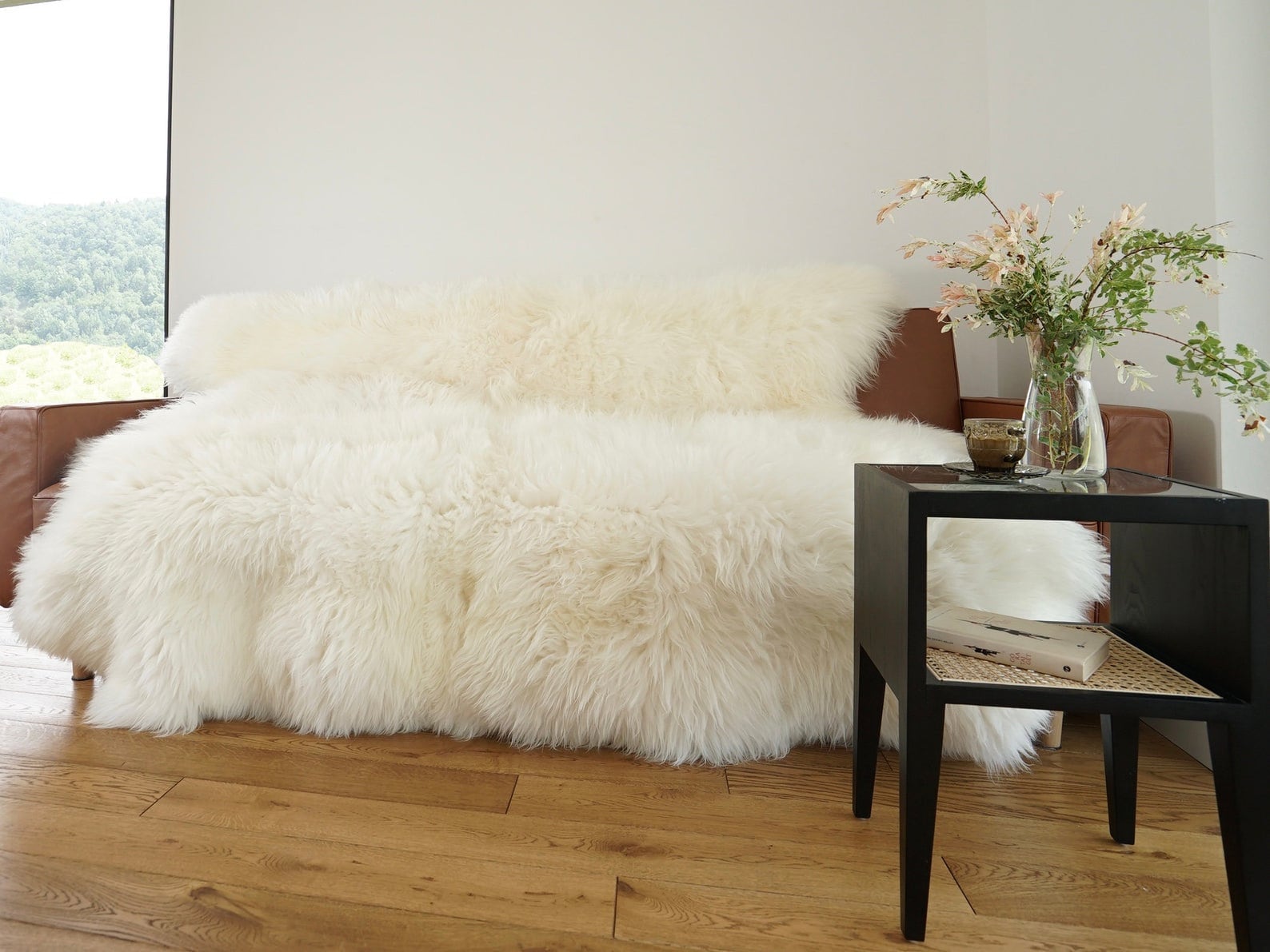 GIANT Rug SEXTO SHEEPSKIN White Throw Genuine Leather Sheep | Etsy
